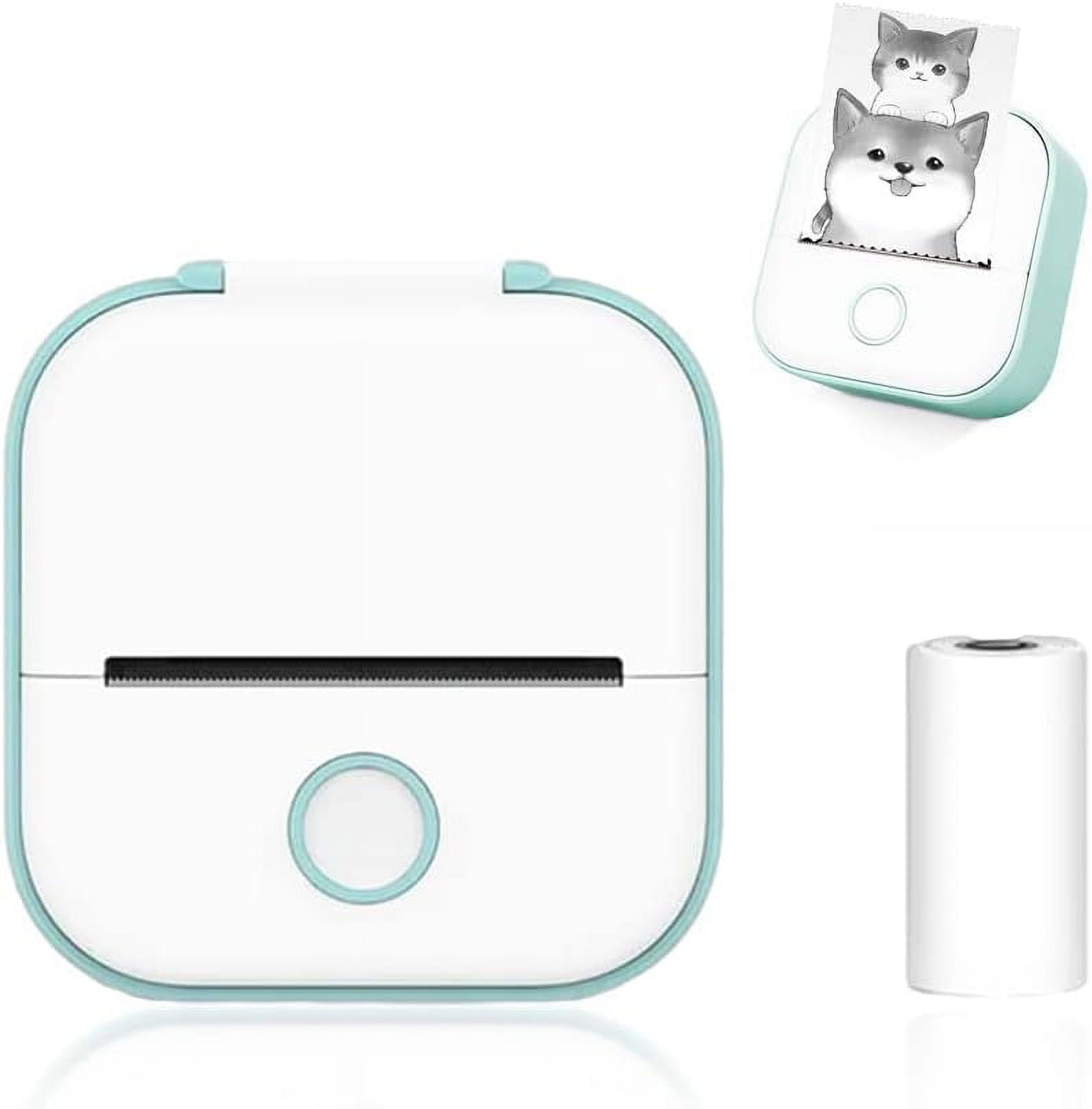 Mini Pocket Printer, New Upgrade Fast Printing Portable Mini Thermal ...