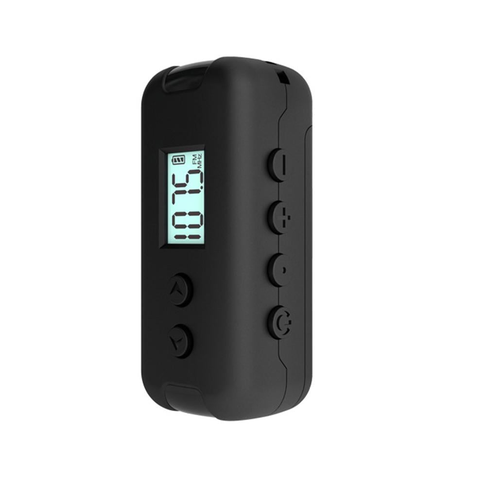 Mini Pocket Radio Portable 50-108MHZ Radio Receiver Display.' LCD with ...