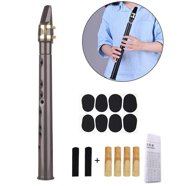 Cnp Set of 2 Musical Wind Instruments for Kids - Metallic Silver ...