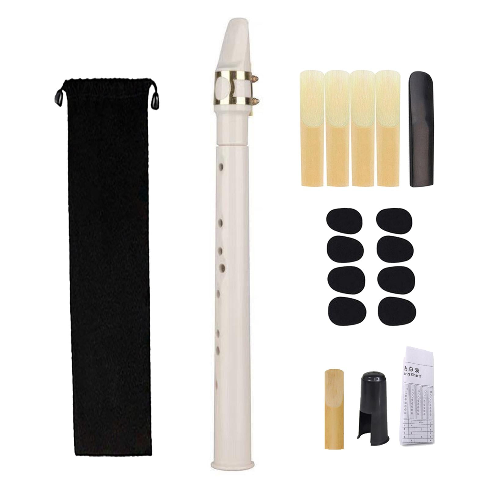 Mini Pocket Saxophone Portable Saxophone with Mouthpiece Reeds Carrying ...
