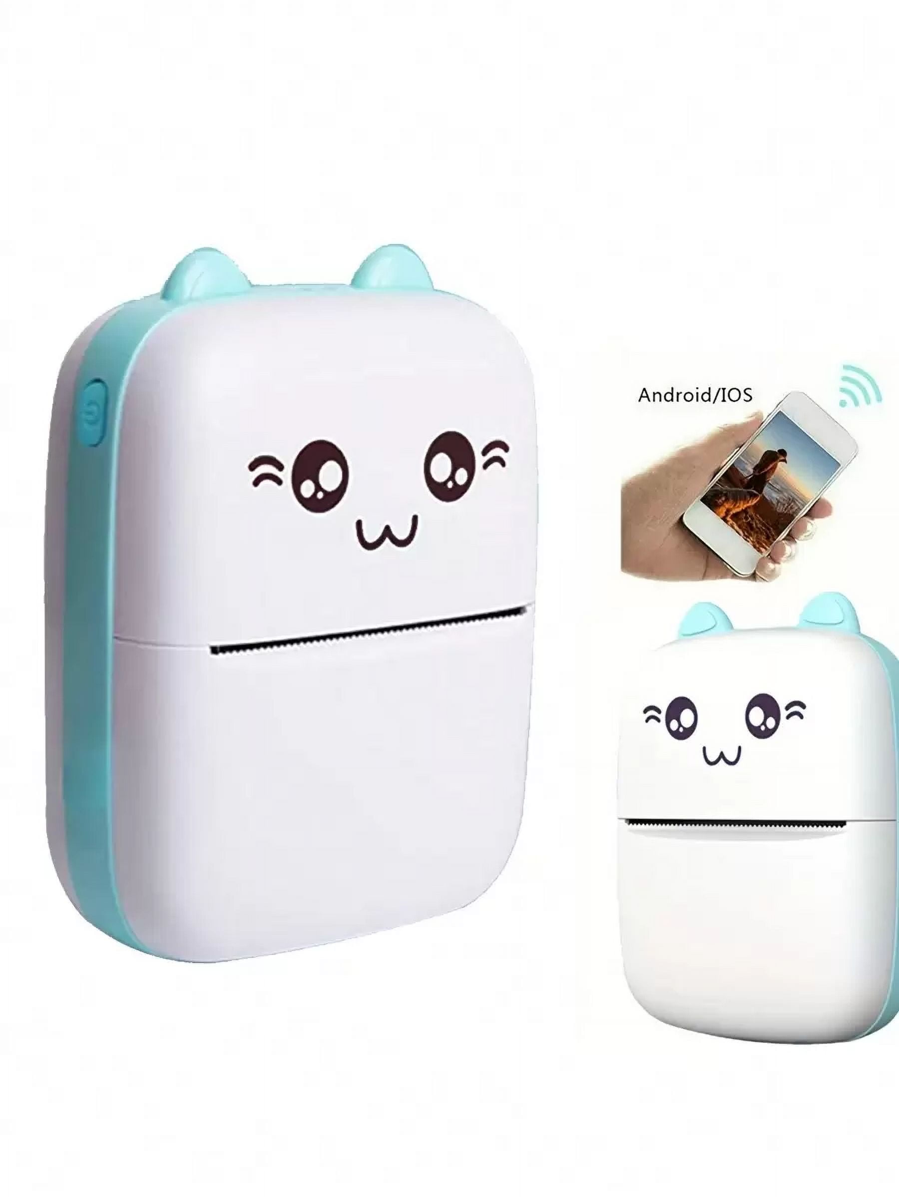 Mini Pocket Sticker Printer, Photo Printer, Small Wireless Picture ...