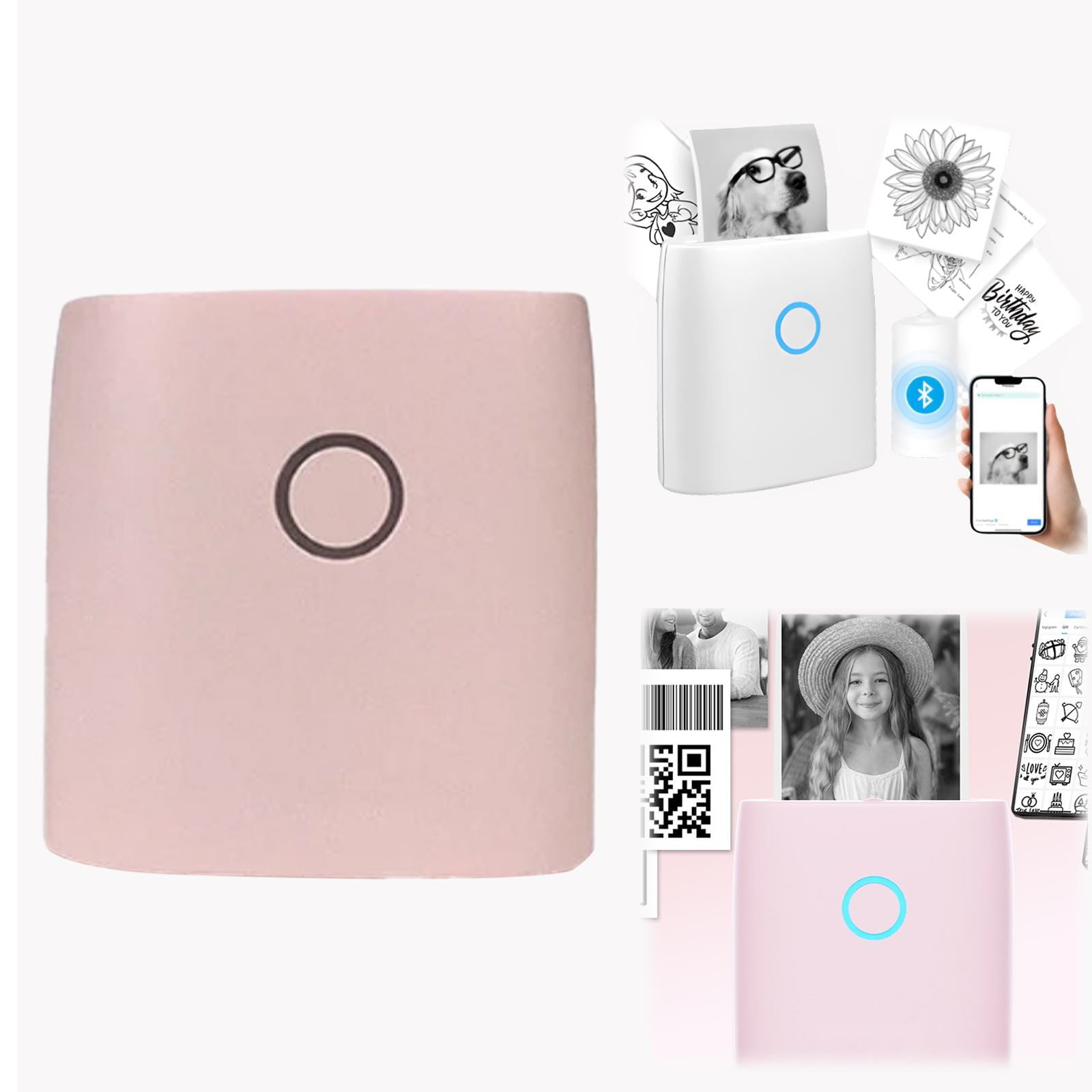 Mini Pocket Sticker Wireless Mini Portable Bluetooth Picture Sticker ...