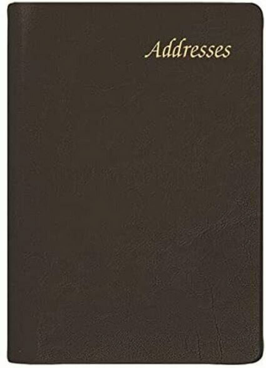 NOBRAND Mini Pocket Address Book, Wallet Size 2.25 x 3.25 Inches, Black ...