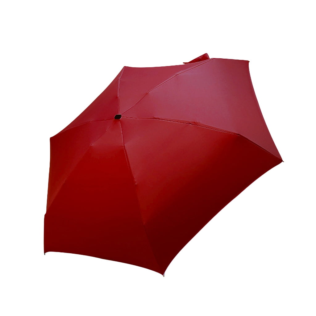 Mini Pocket Umbrella Compact Design for Travel Anti UV for Sun Rain ...