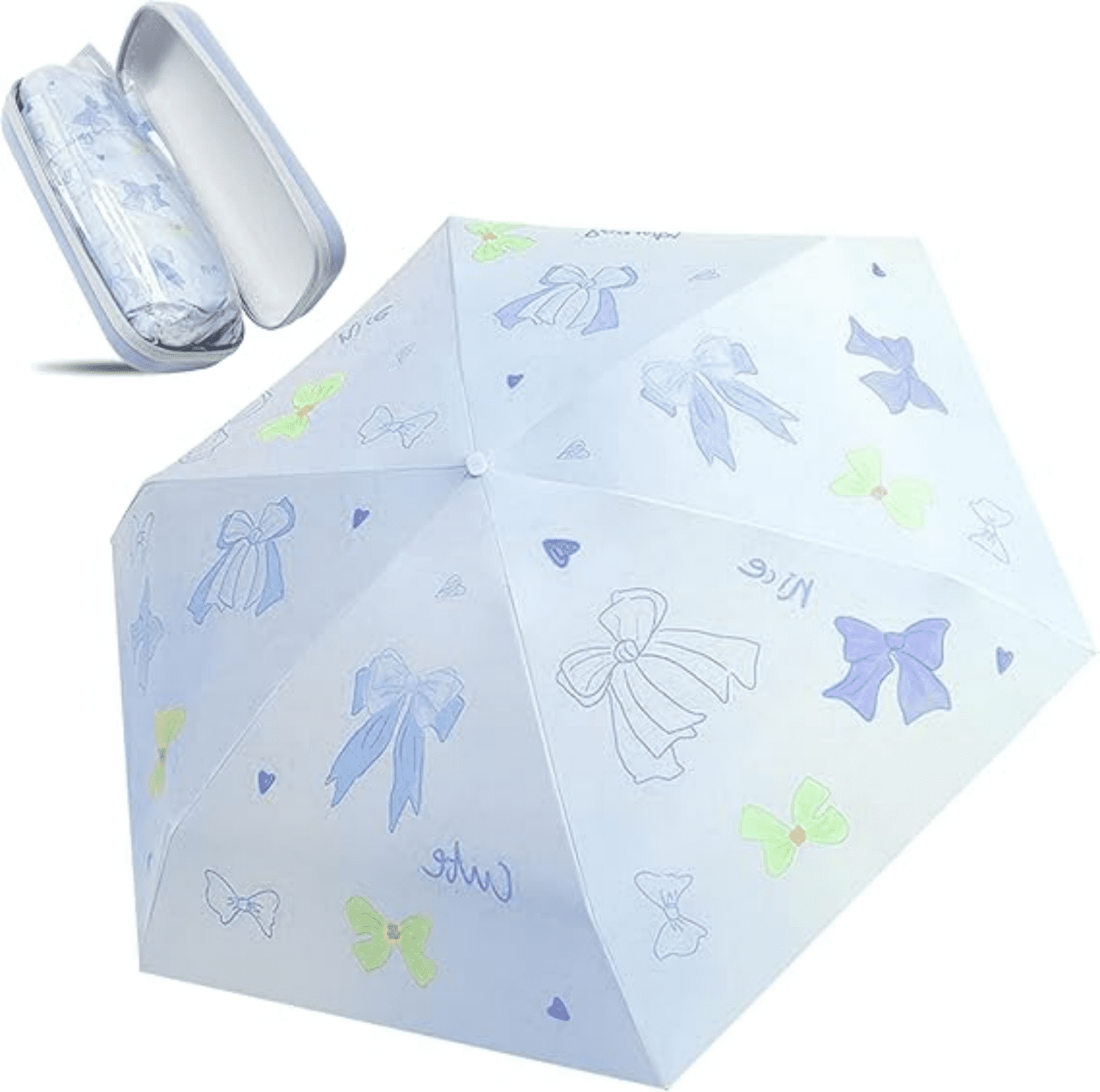 Mini Pocket Umbrella for Travel,Small Compact UV Umbrella Protection ...