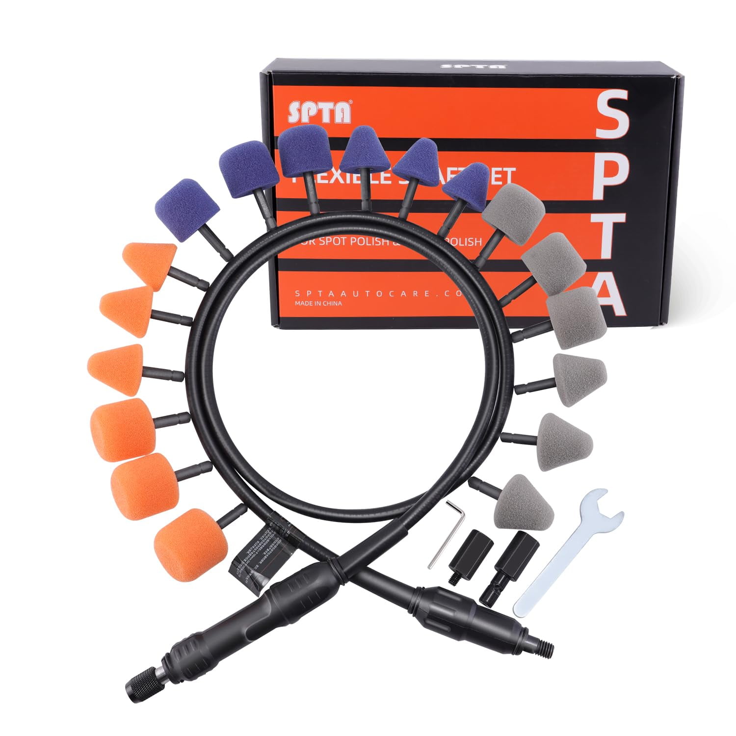 Mini Polishing Ball, SPTA Flexible Shaft Set With Conical and ...