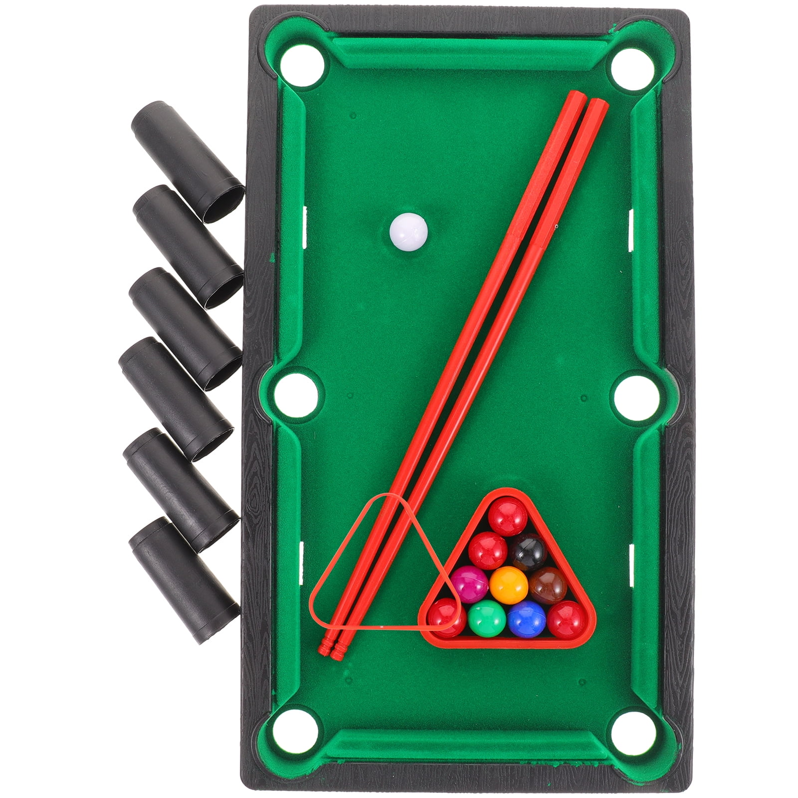 Mini Pool Table Miniature Children's Billiard Toy Interactive Travel ...