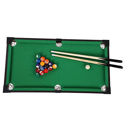 Mini Pool Table, Portable Miniature Pool Table for Kids and Adults ...