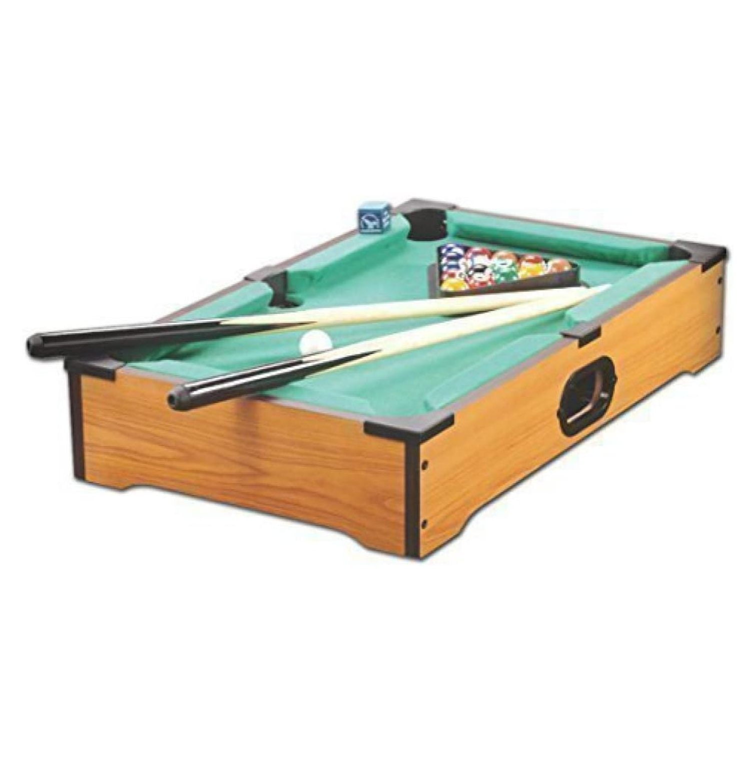 Mini Pool Table Set 20 Inch - Portable Billiards Game for Adults & Kids ...