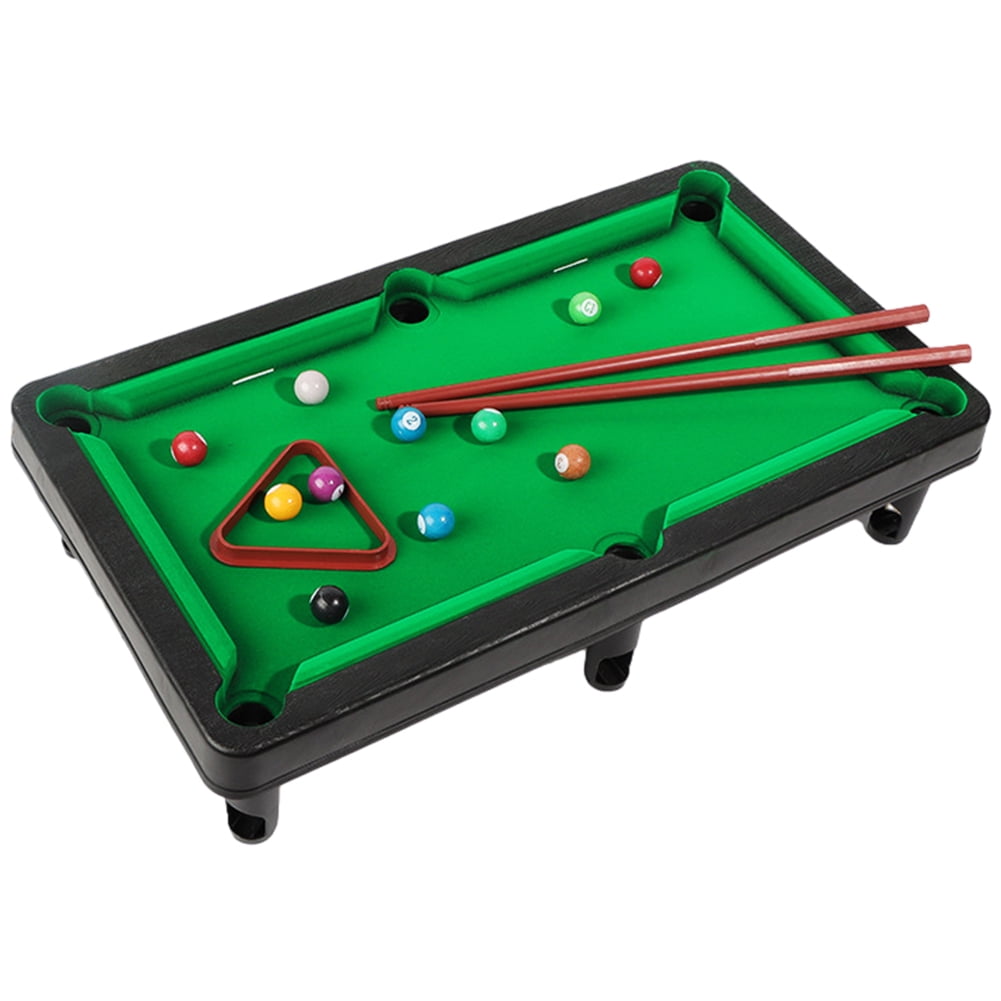 Mini Pool Table Under $20 WLIZJ Desktop Billiard Set with 2 Sticks ...