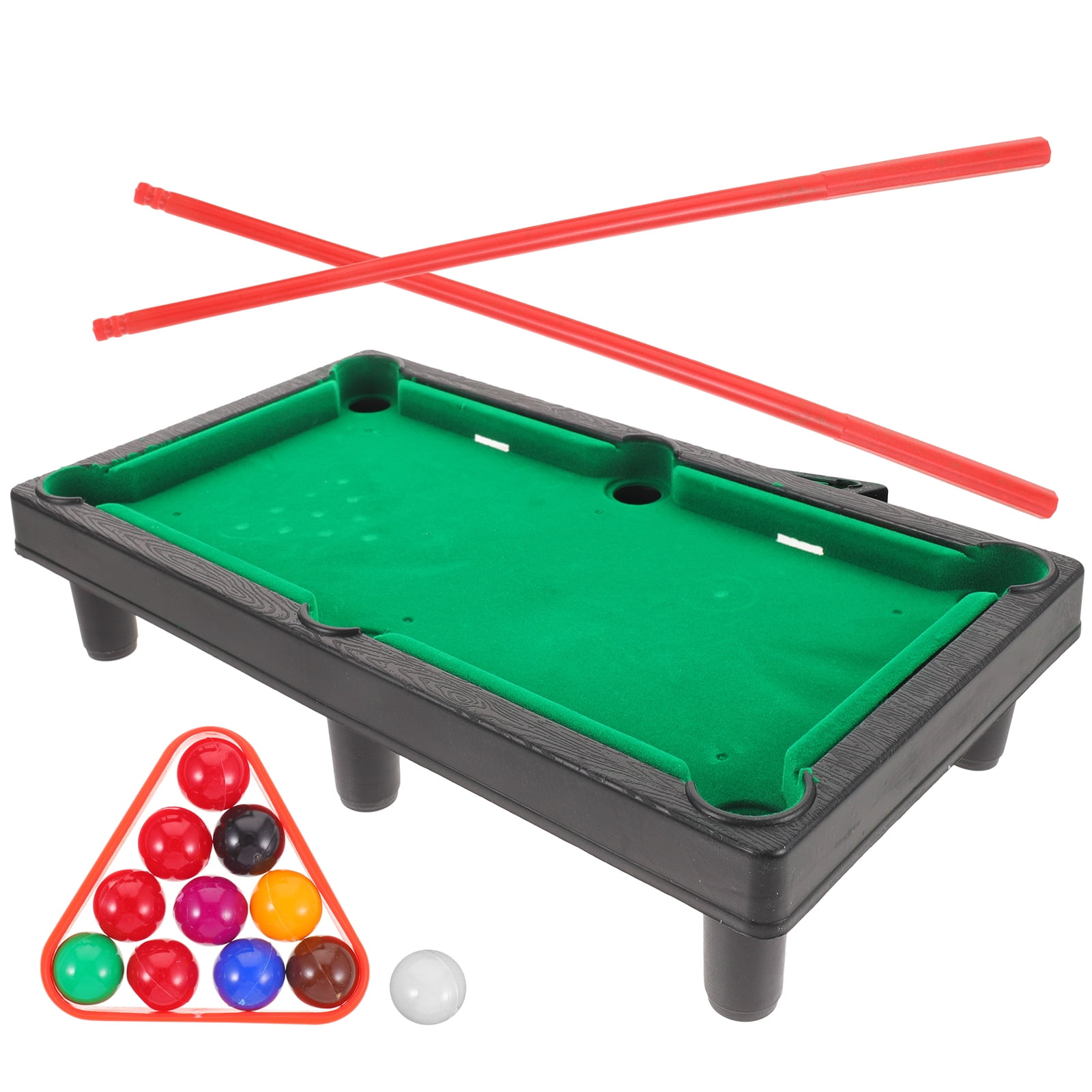 1 Set Portable Children'S Billiard Toy Mini Pool Table Set Educational ...
