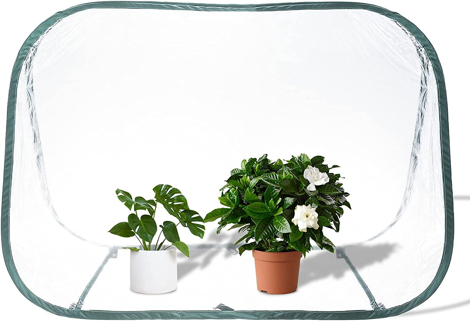 Mini Pop Up Greenhouse 89.9 x 51.8 x 62 cm, Portable Mini Greenhouse ...