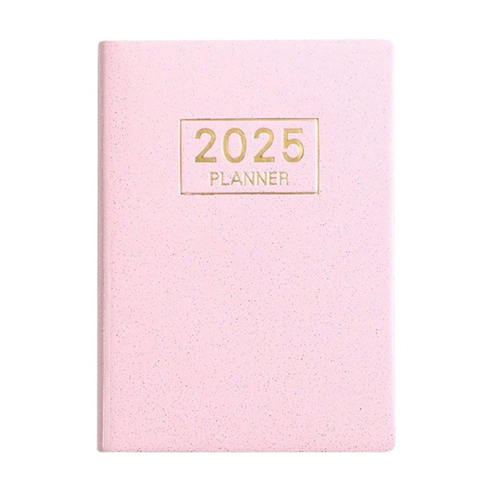 Mini Portable Agenda Book, Compact Planner, Spiral Bound Pages + Monthly Sections, Minimalist ...
