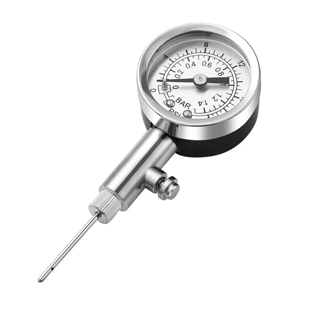 Mini Portable Air Pump Barometer Metal Pressure Gauge Balls - Walmart.com