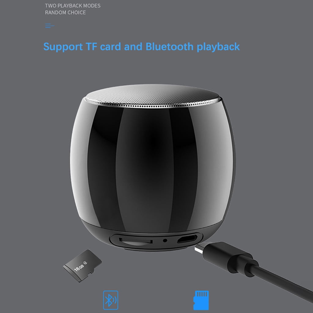Mini Portable Bluetooth+FM MP3 Speaker Recharge Music Subwoofer ...