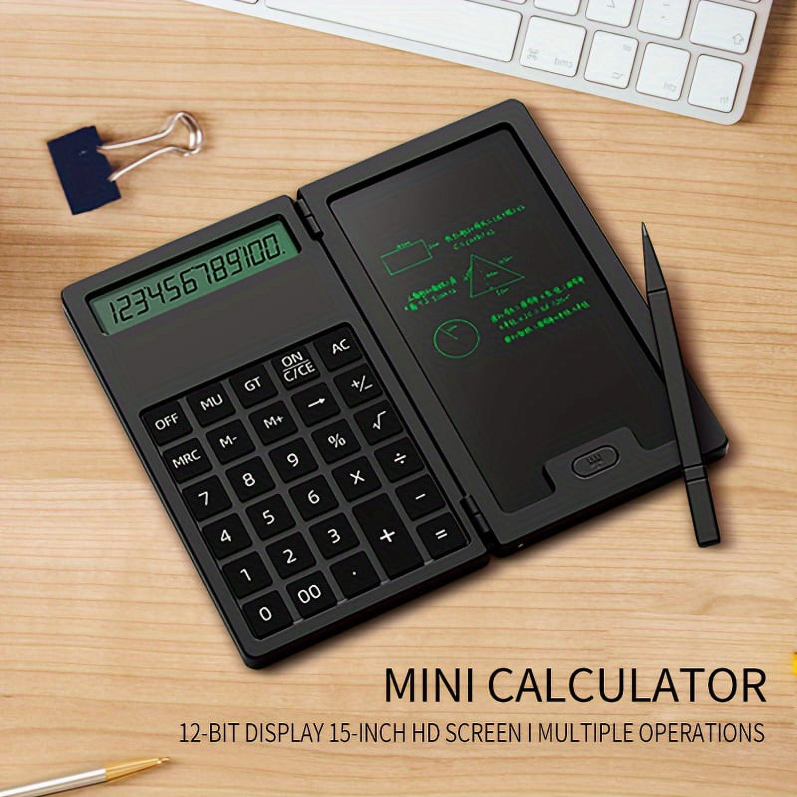 Mini Portable Calculator Handwriting Pad, Suitable For Learning And ...