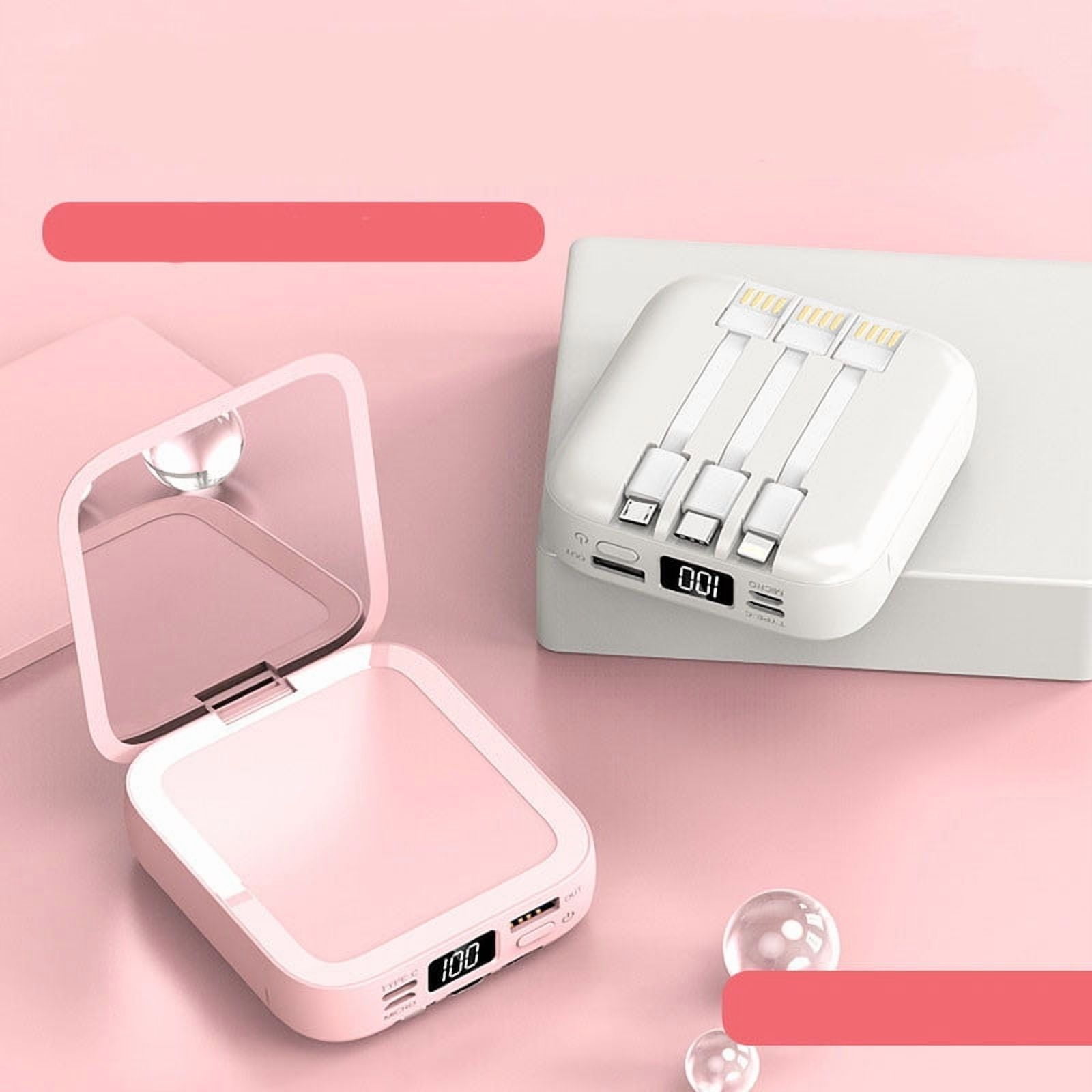 Mini Portable Charger, Small 45W PD Power Bank, 10000mAh USB C in&Out ...