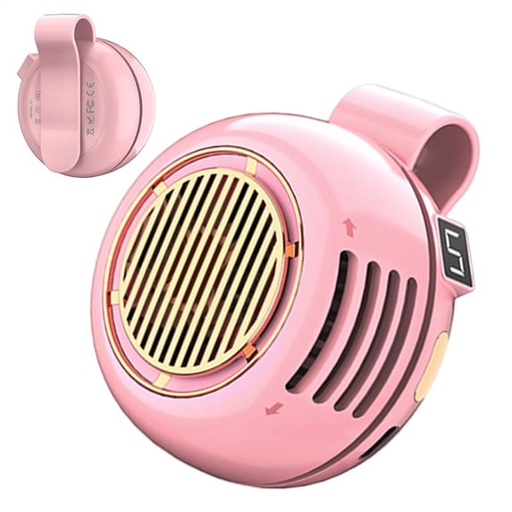 Mini Portable Clip On Fan,USB Rechargeable 360° Rotatable Personal Fan ...