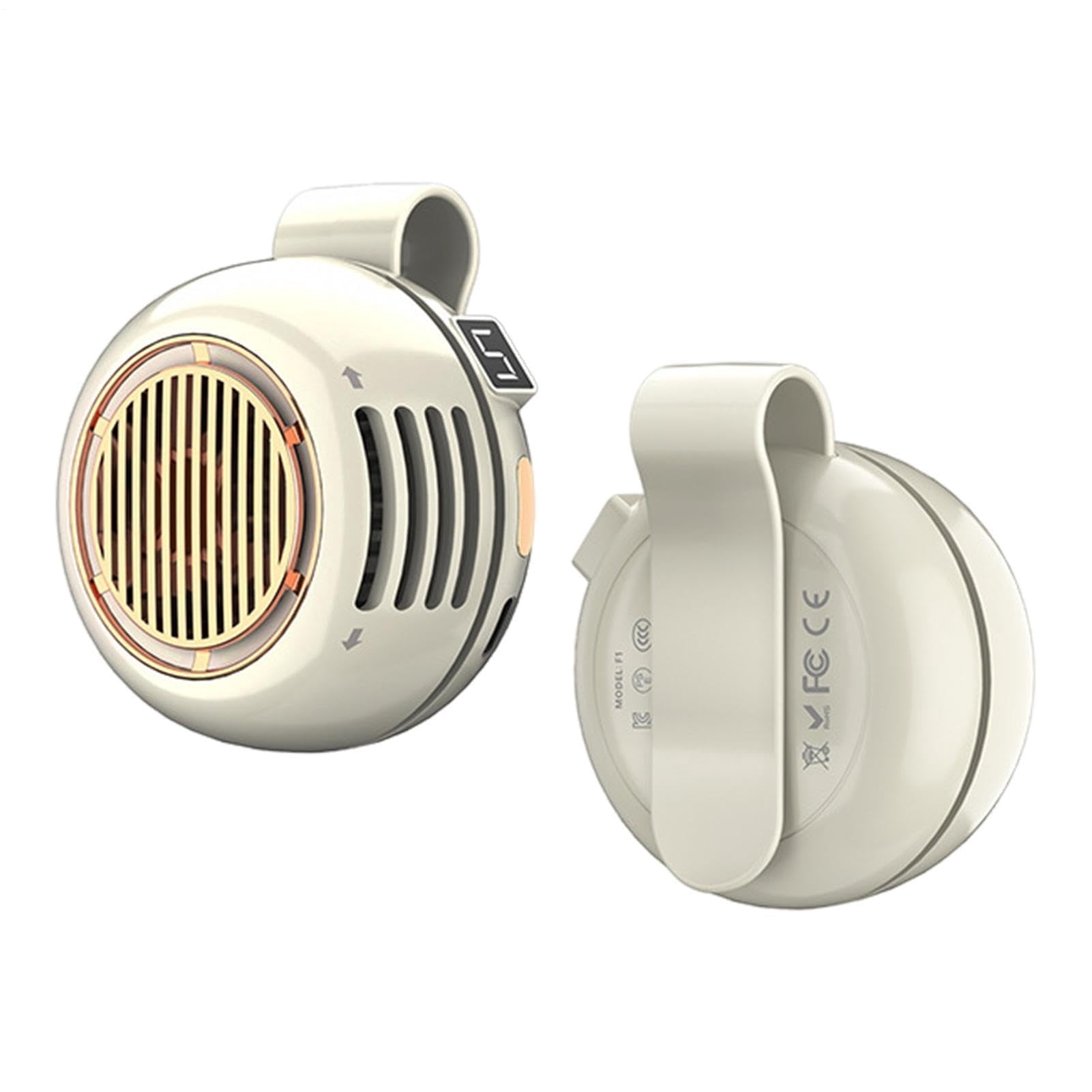 Mini Portable Clip On Fan,USB Rechargeable 360° Rotatable Personal Fan ...