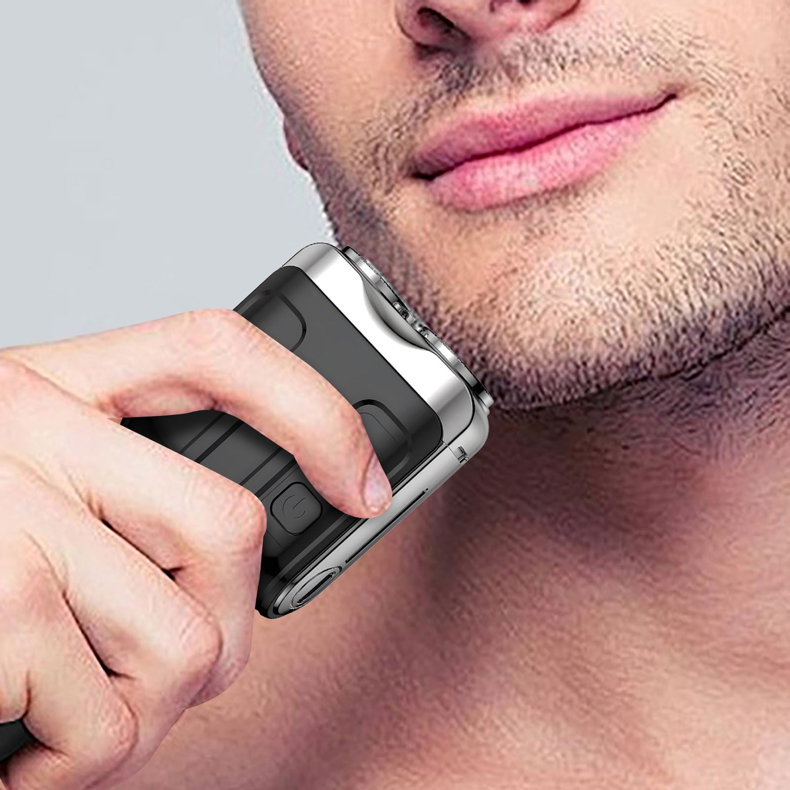 Mini Portable El Ectric Shaver For Men Travel Pocket Foil Shaver USB ...
