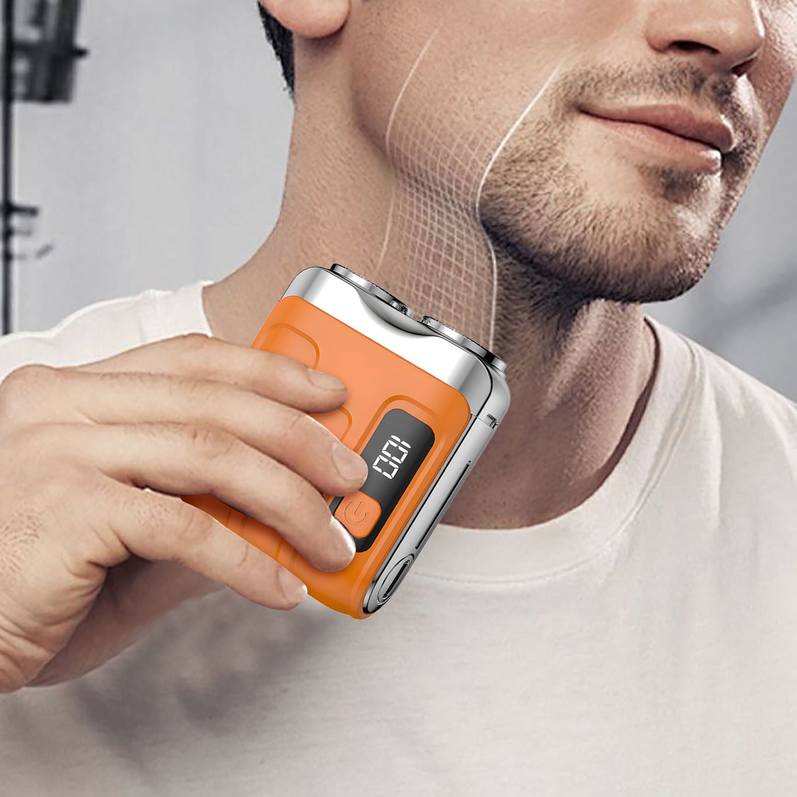 Mini Portable El Ectric Shaver For Men Travel Pocket Foil Shaving Stick ...