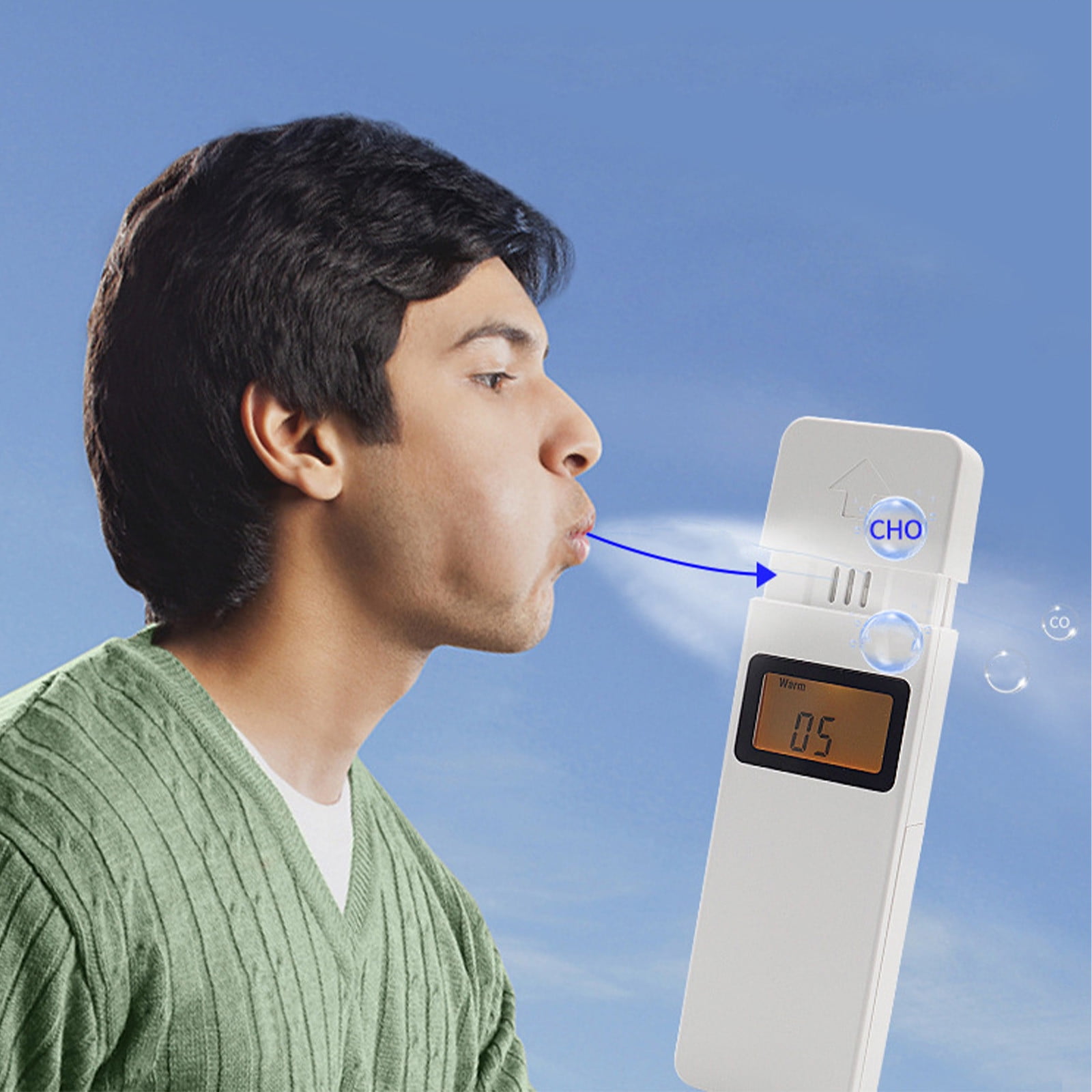 Mini Portable Ethanol Detector, High Accuracy, Lightweight, Non ...