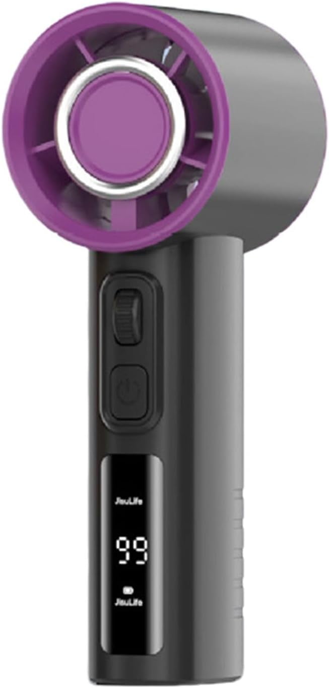 Mini Portable Fan,100-Speed Adjustable Handheld Fan with LCD Display ...