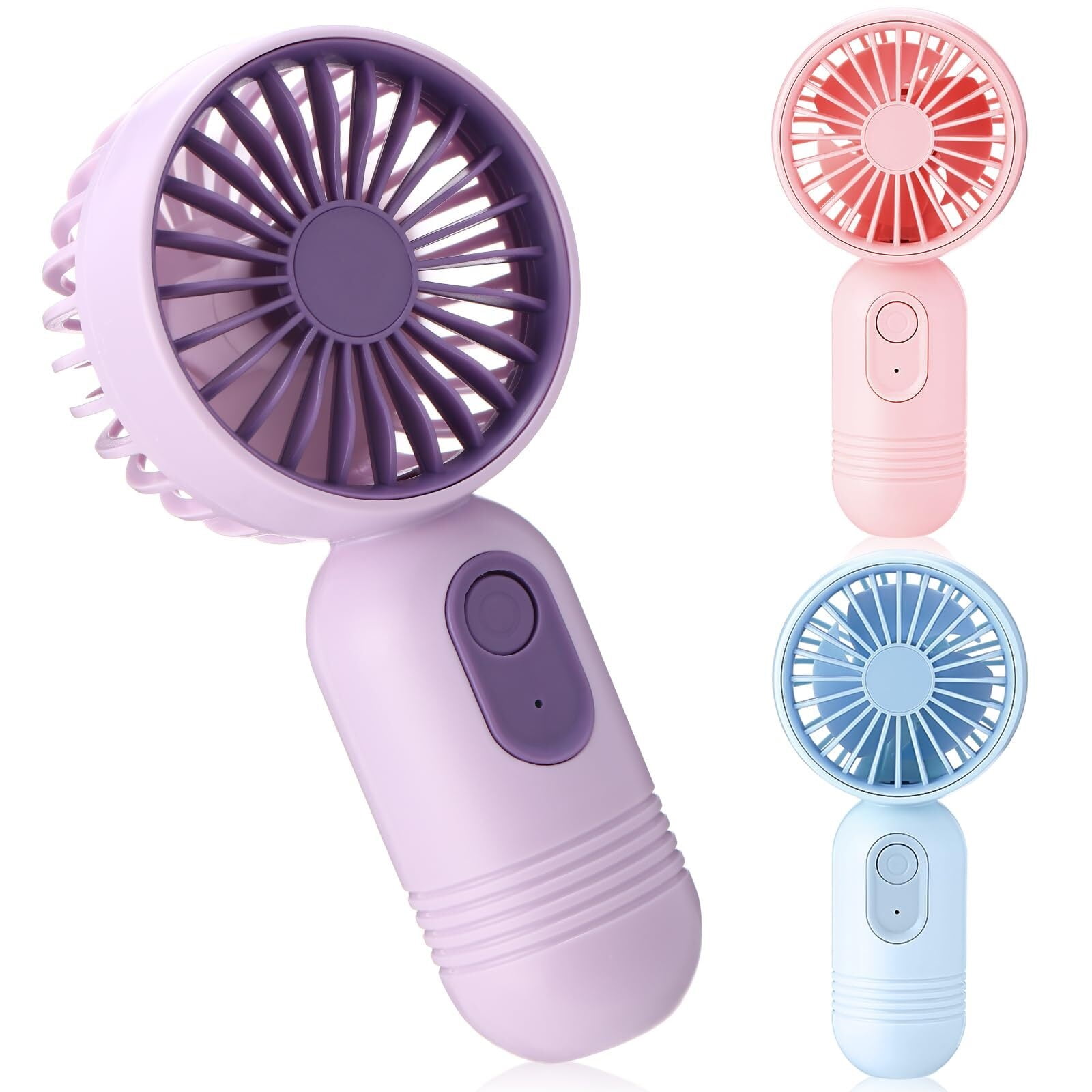 Mini Portable Fan Bulk Cute Handheld Lightweight Small Little Personal ...