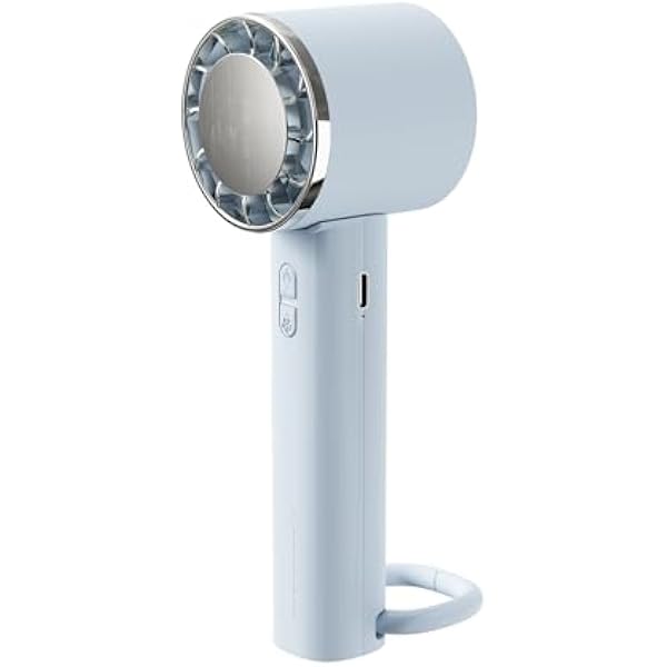 Mini Portable Fan Cooler Handheld 3 Speed Personal Small Desk Fan with ...