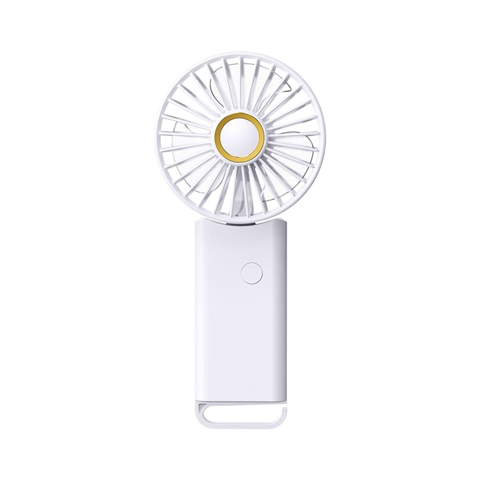 Mini Portable Fan Handheld Fan Transparent Small Fan Adjustable USB ...