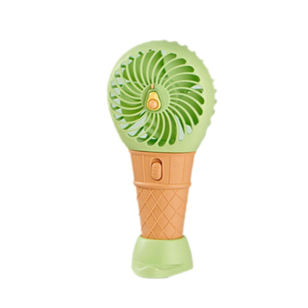 Mini Portable Fan,Ice Cream Mini Hand Held Fan,Low Noise Powerful ...