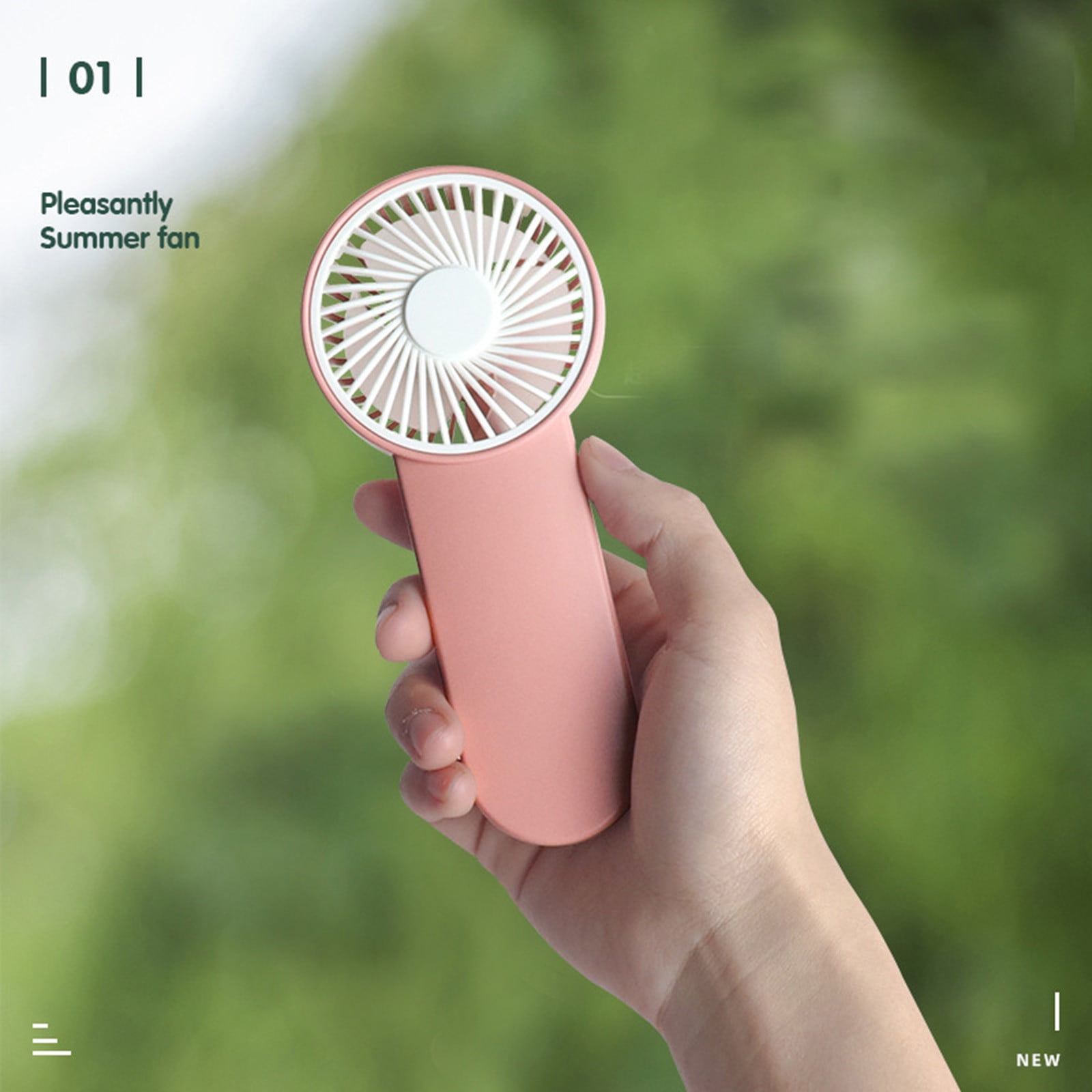 Mini Portable Fan,Small and Powerful,Cute Design 3 Speed Personal ...