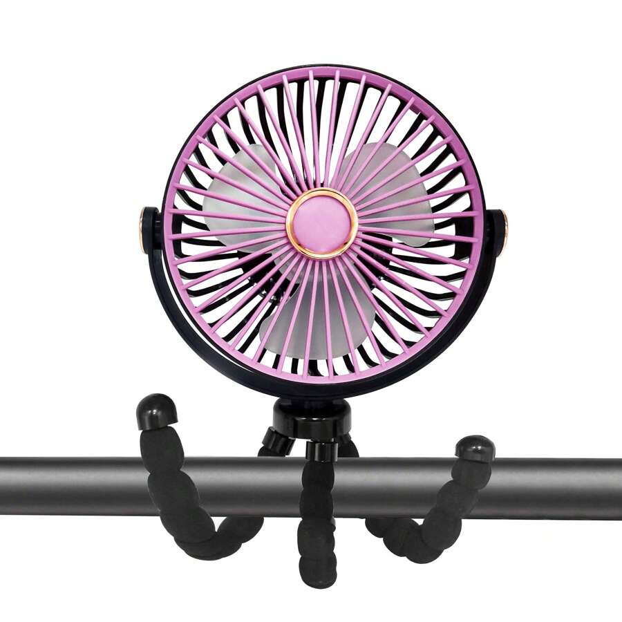 Mini Portable Fan - USB Charging, 5 Speeds, 360 ° Rotation With ...
