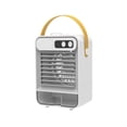 Mini Portable Fan, USB Charging Desktop Fan, Silent Spray Cooling Air ...