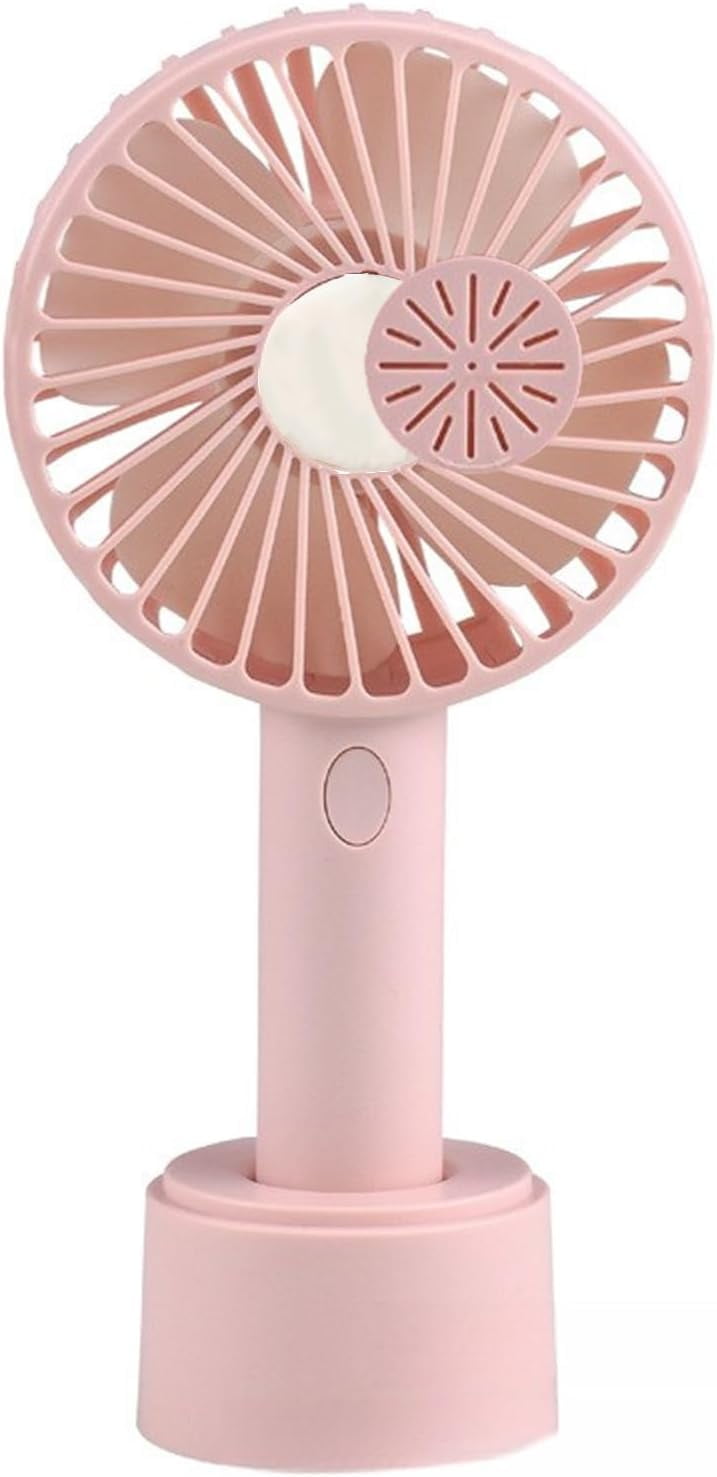 Mini Portable Fan USB Rechargeable Handheld Fan 3 Speed Adjustable ...