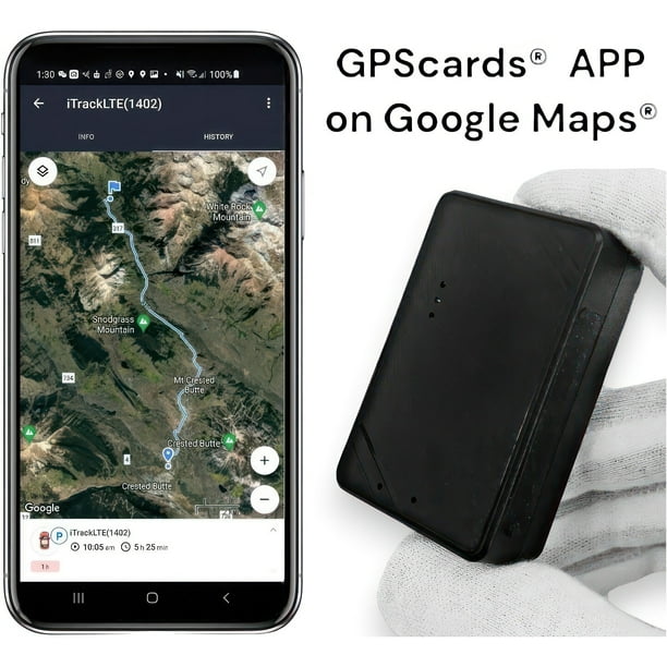 Mini Portable GPS Tracking Device Location Finder - Walmart Business ...