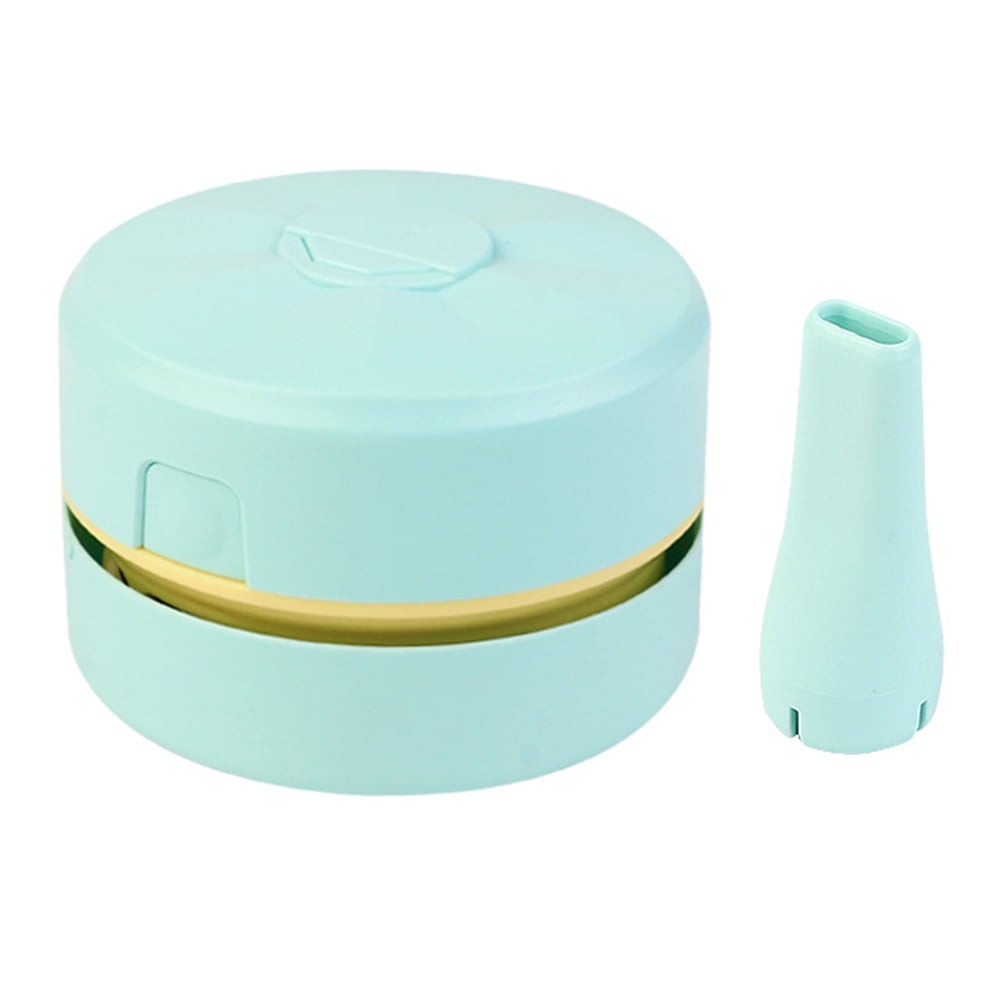 Mini Portable Handheld Cordless Tabletop Crumb Sweeper Desktop Vacuum ...