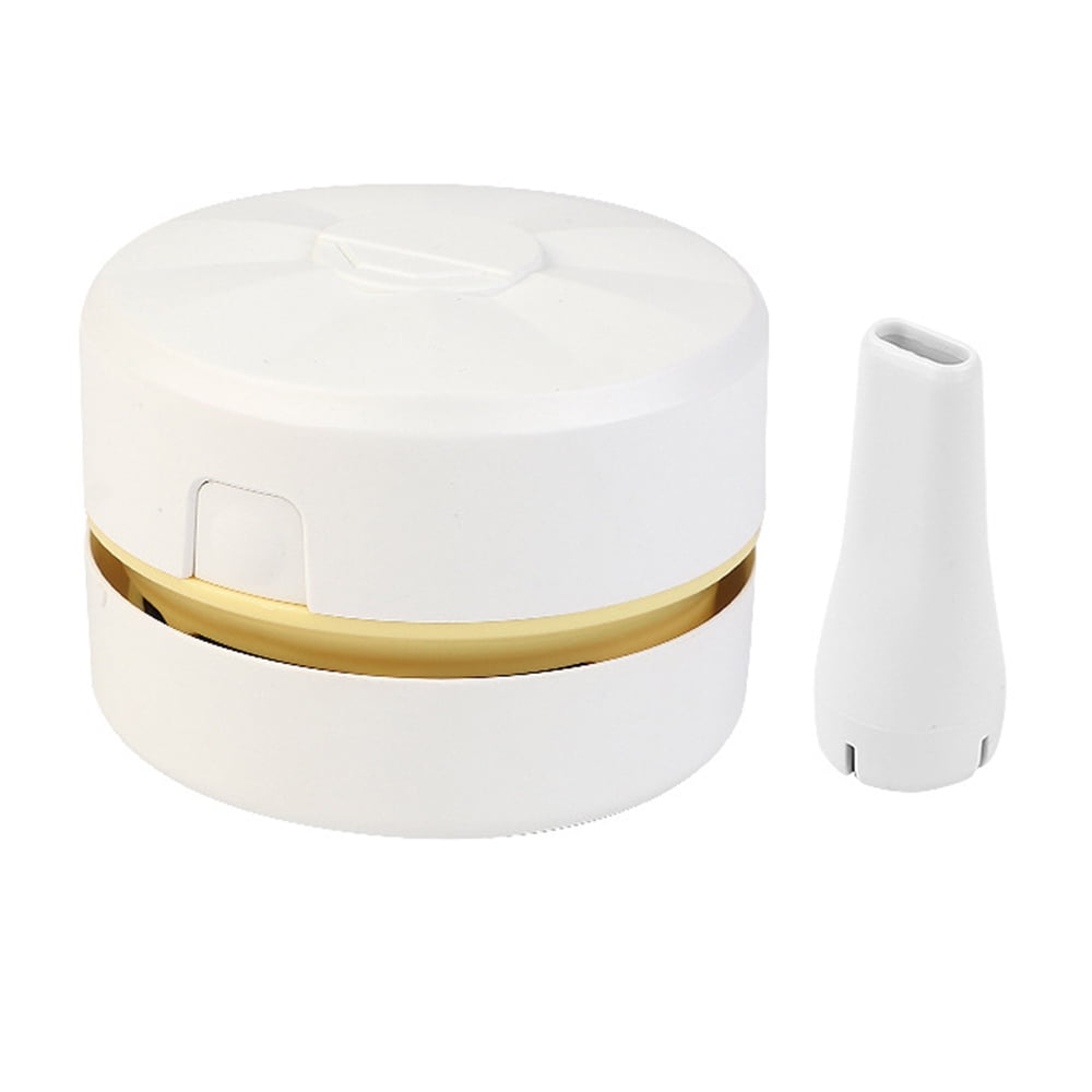 Mini Portable Handheld Cordless Tabletop Crumb Sweeper Desktop Vacuum ...
