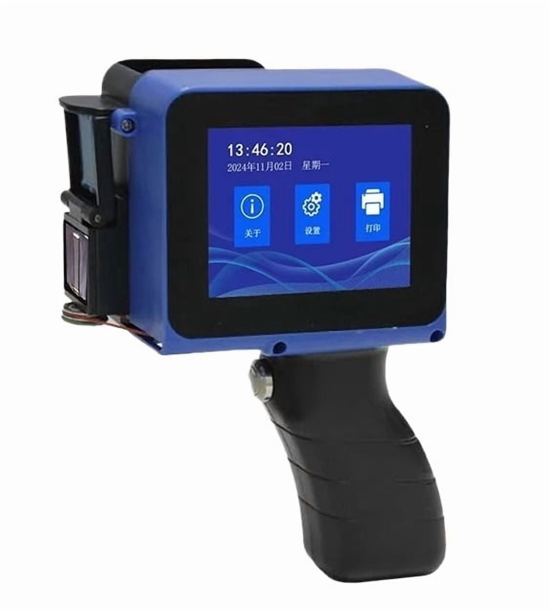 Mini Portable Handheld Inkjet Barcode Printer 12.7mm Batch Date Number ...