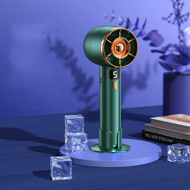 Mini Portable Handheld Small Fan USB Charging Silent Large Wind Fan ...