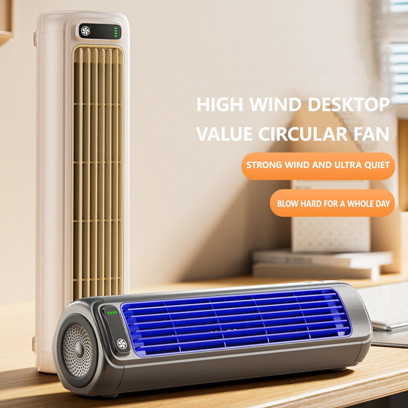 Mini Portable Hengfeng Hanging and Standing Tower Fan Bladeless, 2025 ...