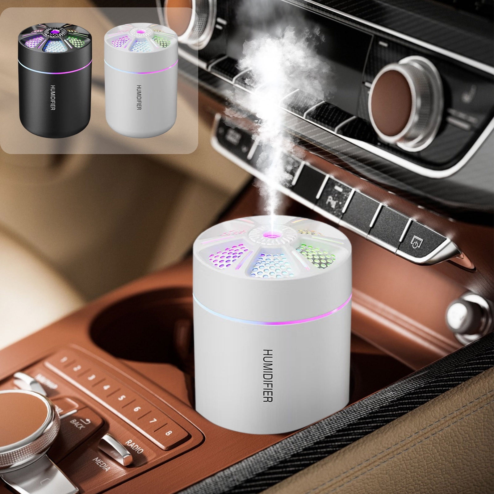 Mini Portable Humidifier,Quiet Operation,Essential Aroma Diffusion,High ...