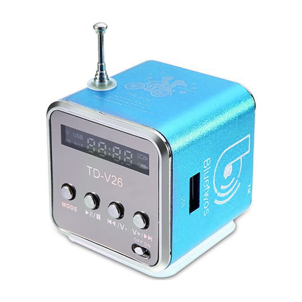 Mini Portable LCD Display Subwoofer Speaker Outdoor Sport Music Sound ...