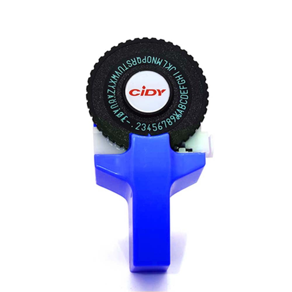 Mini Portable Manual Label Maker DIY 3D Embossing Label Writer Printer ...