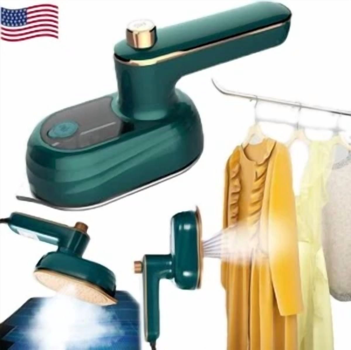 Mini Portable Micro Steam Iron Machine Steamer Handheld Garment Clothes ...
