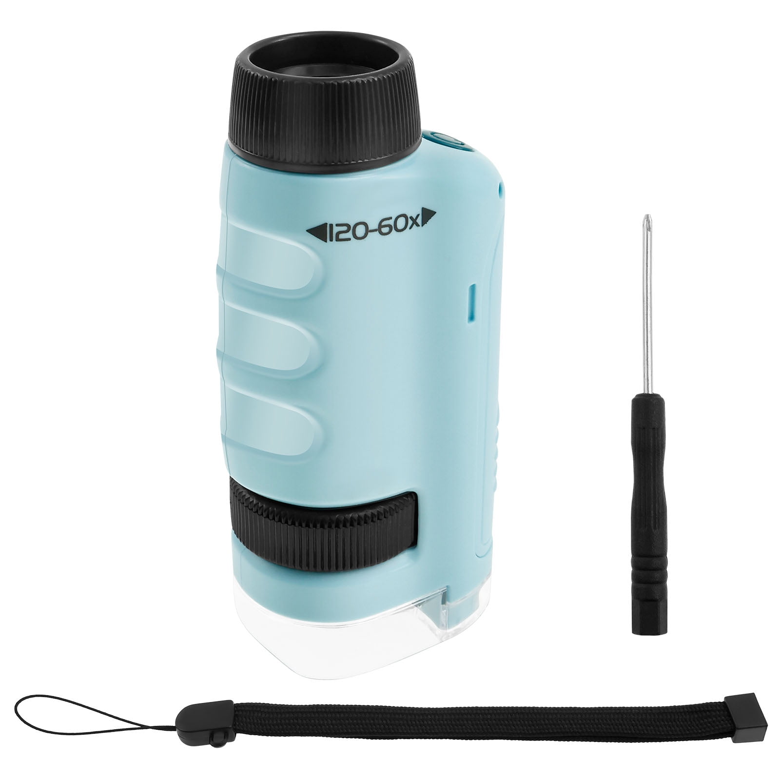 Mini Portable Microscope Plastic Handheld Microscope 60-120X ...