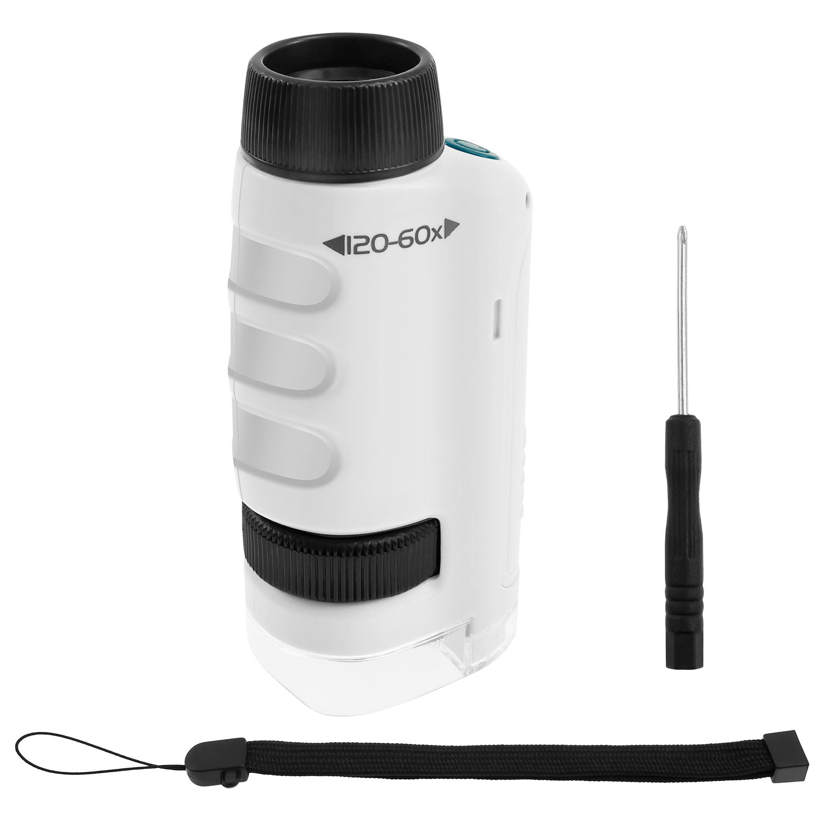 Mini Portable Microscope Plastic Handheld Microscope 60-120X ...