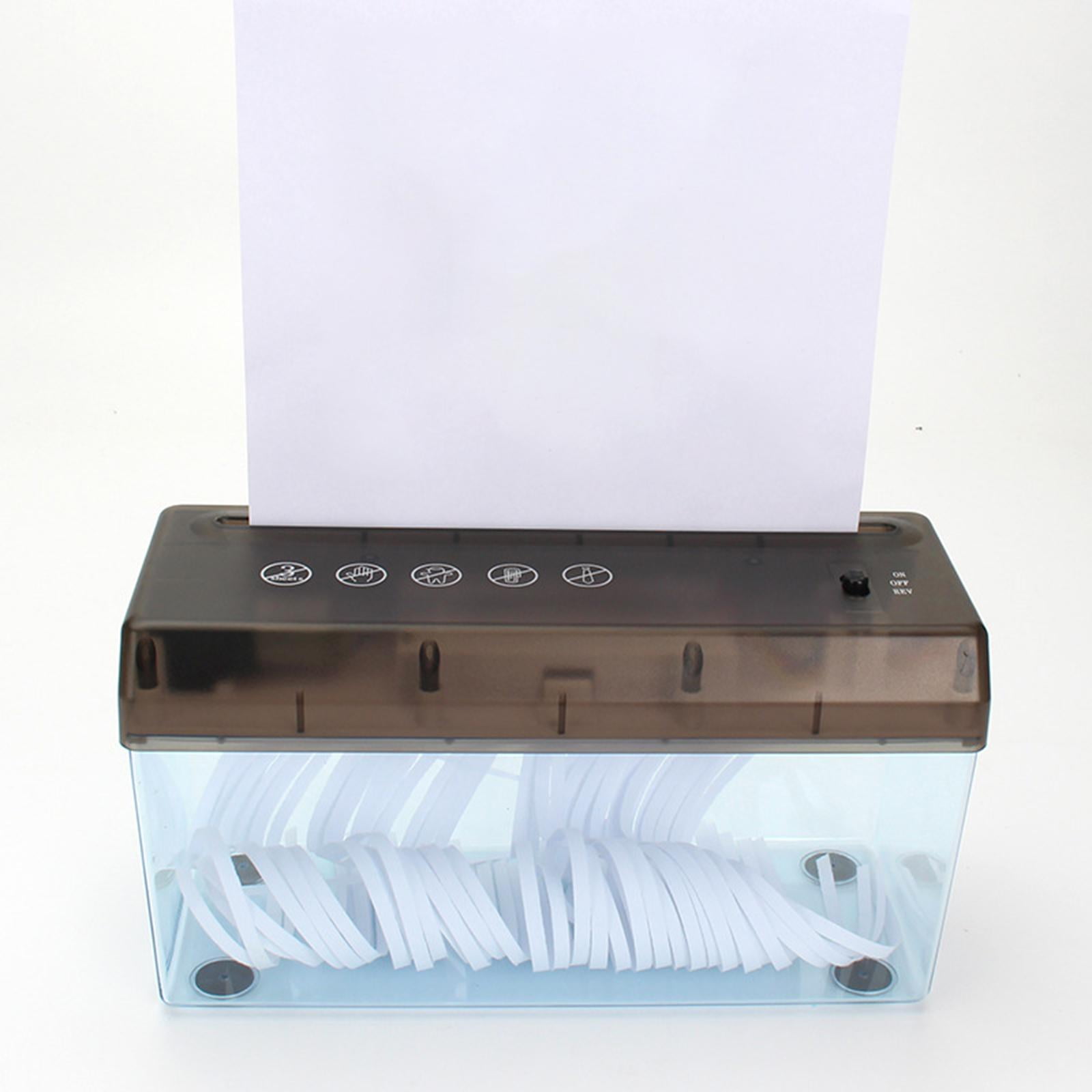 Mini Portable Paper Shredder for Paper Bills Home School Paper Cutter ...
