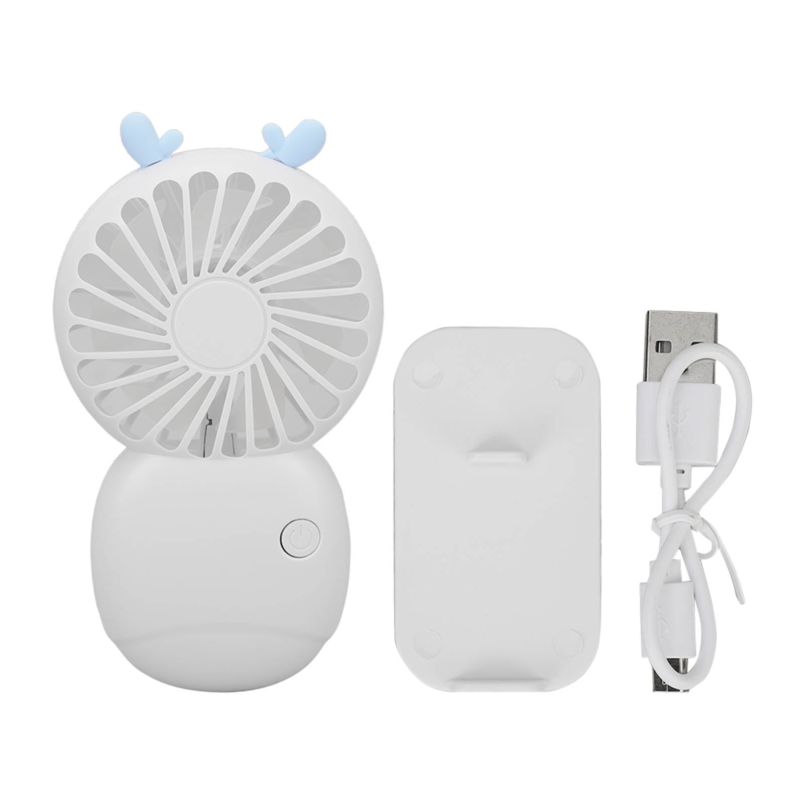 Mini Portable Pocket Fan USB Rechargeable Handheld Fan Speed Adjustable ...