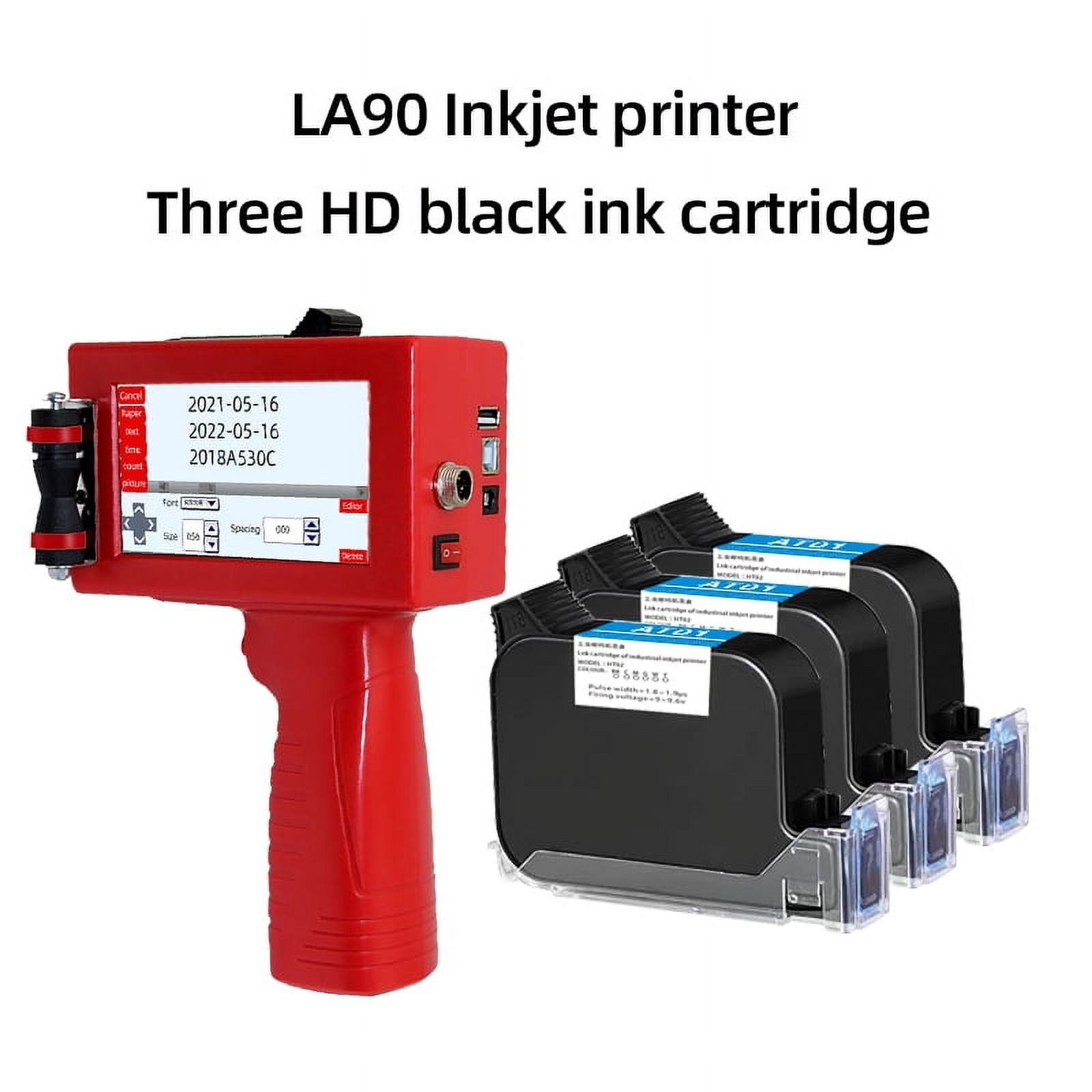 Mini Portable Printer, 2D Barcode Handheld Printer, Pattern Label ...